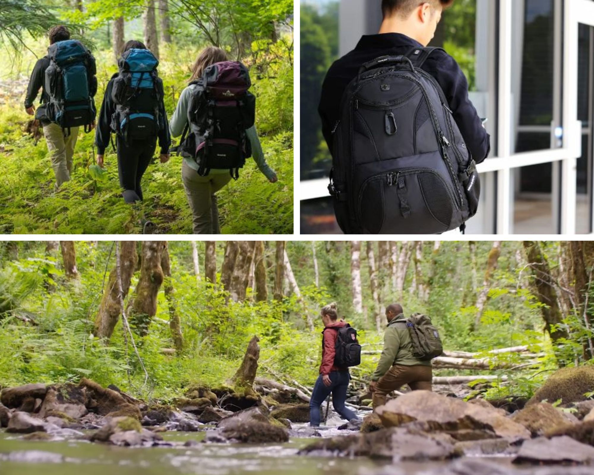 Why Choose a Backpack? To Spread The Weight Evenly on Your Body!